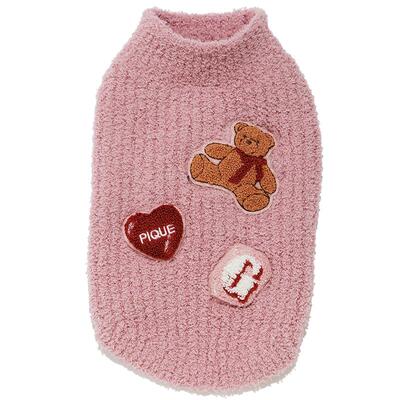 gelato pique25秋冬新品猫狗衣服半边绒刺绣小熊宠物服PAGG255621