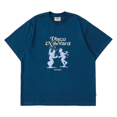 HAVENYARD复古发泡印花T恤