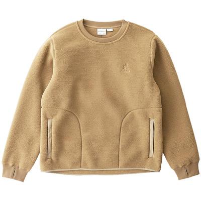 GRAMICCI小野人冬男女情侣款仿羊羔绒户外情侣圆领卫衣GUJ3-FCN25