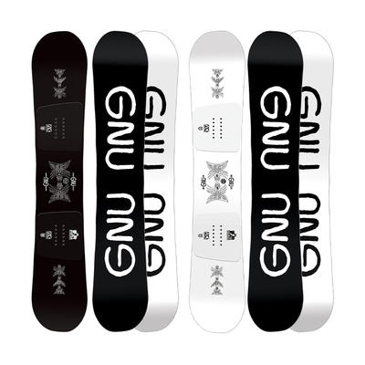GNU手工单板双向全能男款滑雪板