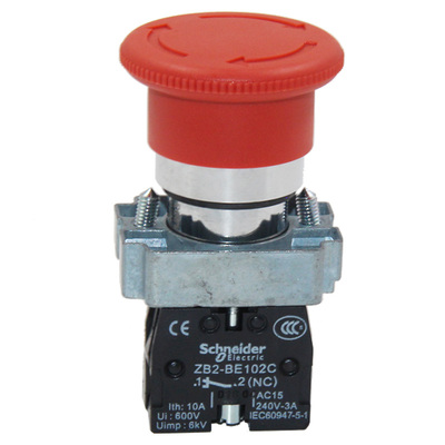 施耐德XB2系列急停按钮原装正品