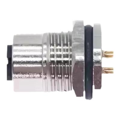 m12板前后公母IP67防水航空插头