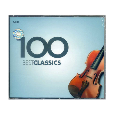 【原装进口】100首经典古典曲目 6CD 古典百分百系列 进口CD碟片