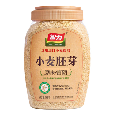 智力小麦胚芽969g罐装营养早餐粉