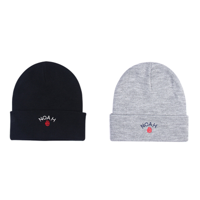 defans潮牌嘻哈冷帽玫瑰花刺绣