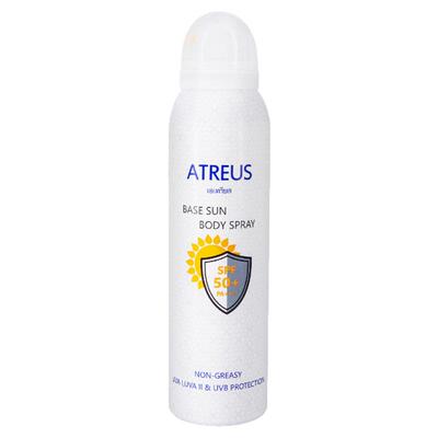 泰国ATREUS奶香防晒喷雾150ml清爽全身通用防水持久美白防紫外线