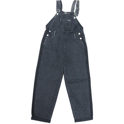 背带常规偏厚秋冬季节背带裤长裤