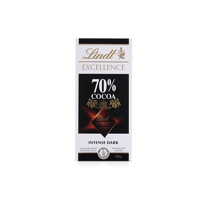 Lindt瑞士莲正品70%可可黑巧克力