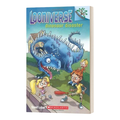 英文原版 Looniverse #3 Dinosaur Disaster 怪诞世界3 学乐大树系列 儿童文学 故事读物 英文版 进口英语原版书籍