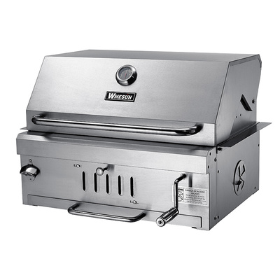 维默昇庭院嵌入式木炭烧烤炉美式