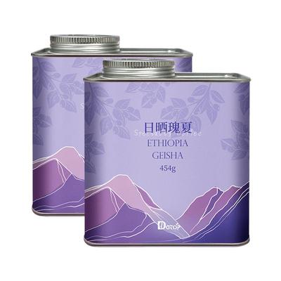 【自营】DGTOP埃塞SOE瑰夏咖啡豆日晒意式精品美式咖啡豆454g*2罐