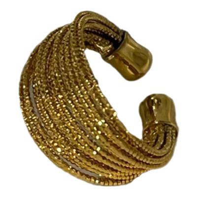 客订留仓高端定制可水洗多层次质感复古金丝戒指食指洋气时髦指环