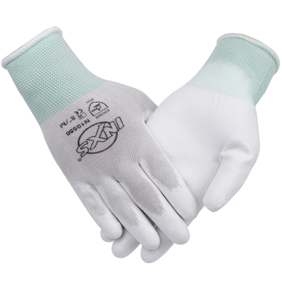 赛立特PU涂指涂掌手套薄透气批发