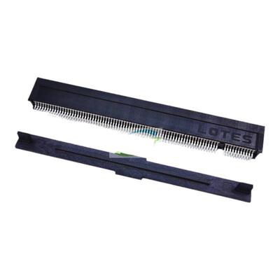 LOTES APCI0553 原厂PCIE4.0显卡插槽16X 164PIN 夹板式 不带耳