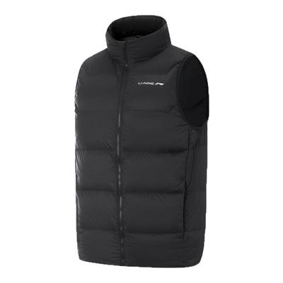 李宁冬季男子户外运动羽绒马甲