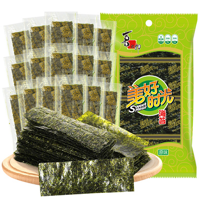 美好时光原味海苔16小包