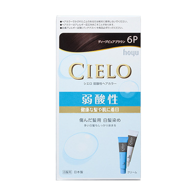 日本 HOYU 美源 CIELO宣若弱酸性染发剂天然植物 3色自然遮白