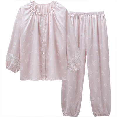 SLEEPTIGHT冰丝睡衣女春秋家居服