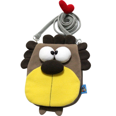 苹果plumo皮洛姆毛绒可爱手机包