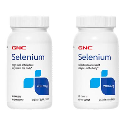 GNC硒元素有机硒富90粒
