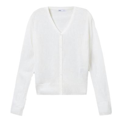 SPAO女秋新品甜美长袖毛衣开衫