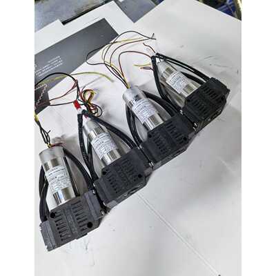 大型喷墨喷绘拆机件YLKTECH双头隔膜真空泵 气泵 吸液泵