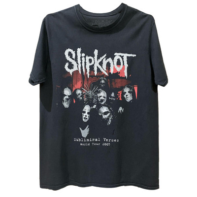 Slipknot活结乐队巡演周边短袖
