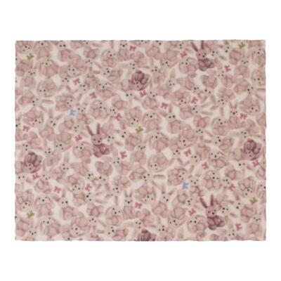 清原柔软双层纱卡通手工服装童装