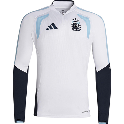 Adidas/阿迪达斯正品2025冬季款男士套头立领拼接足球上衣JZ5969