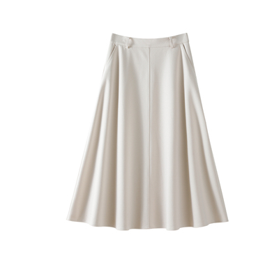 OSA气质通勤a字伞裙半身裙