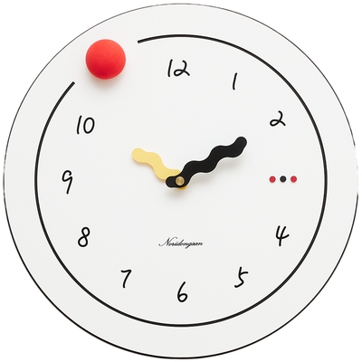 【该商品已降价】免打孔时钟表