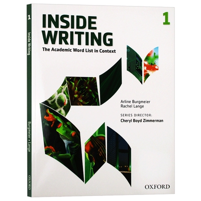 牛津学术写作系列1级 英文原版教材 Inside Writing Level 1 Student Book 英文版英语写作练习 进口原版书籍 OUP Oxford
