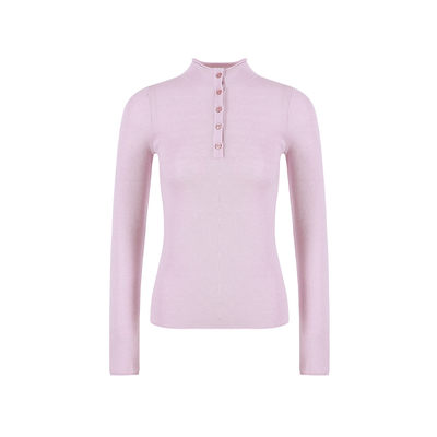 范洛空气感羊毛半高领打底衫