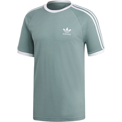 Adidas/阿迪达斯正品男士三叶草运动圆领短袖复古棉T恤DV1566