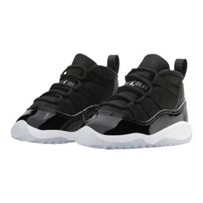 AJ11幼童黑银大魔王篮球鞋