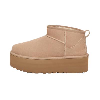 UGG 加厚底迷你短筒雪地靴