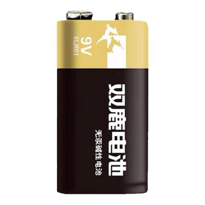 双鹿9V碱性方块玩具遥控器话筒用