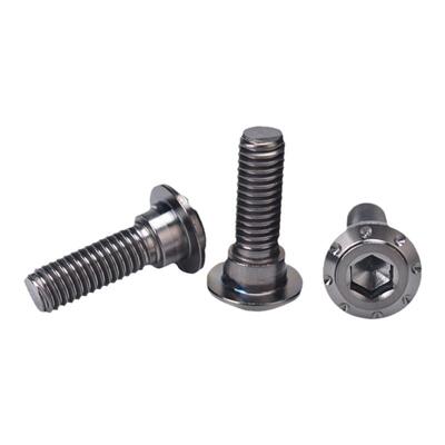 JCGK碟刹盘固定螺丝烧钛镀彩