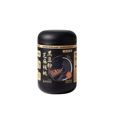 以黑养黑0白砂糖芝麻核桃黑豆粉