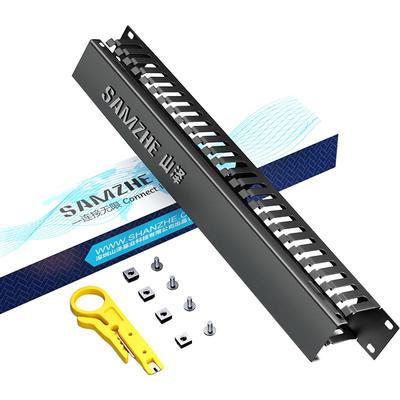 山泽工程加厚机柜理线架