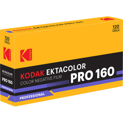 柯达120胶卷炮塔pro160中画幅