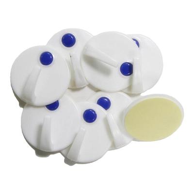 塑料挂钩白色卫生间门后挂墙黏胶