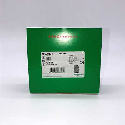 议价施耐德A9C20834 iCT接触器,25A, 3P, 220...240Vac(50 Hz), 4