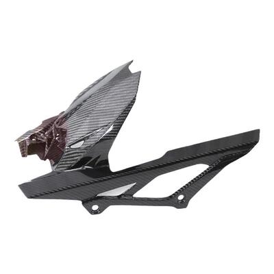 适用川崎Kawasaki ZX25R ZX4RR4R后挡泥板 改装碳纤维后土除干碳