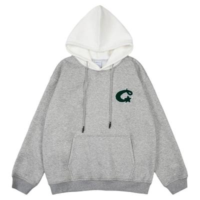 COURTMAN运动休闲情侣加绒连帽衫