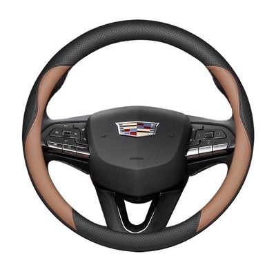 2025款凯迪拉克真皮方向盘套