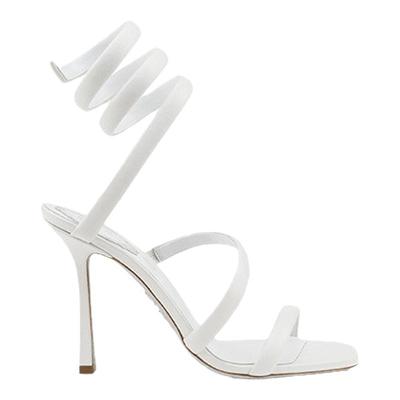 【新年折扣】RENE CAOVILLA CLEOPATRA系列蛇形女士高跟鞋凉鞋