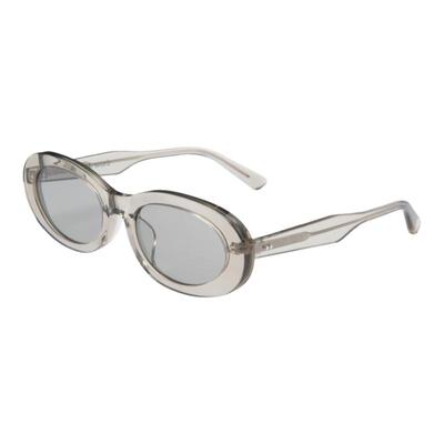 extrawork 皮蛋 未来感偏光板材太阳眼镜椭圆窄框松弛时尚墨镜EGG