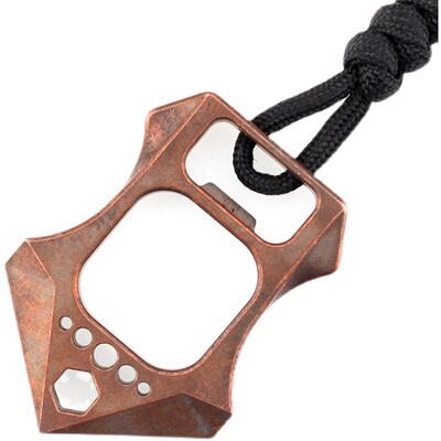 赤马FatMan单指指虎防身防狼自卫万物皆可盘开瓶器EDC便携配饰