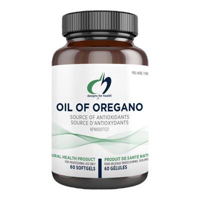 Designs for Health 健康设计Oil of Oregano60粒